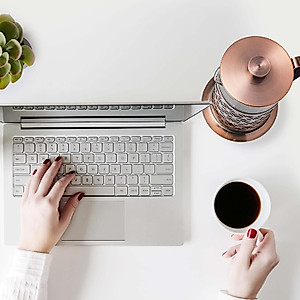 OVENTE French Press Coffee Maker 34 Ounce, 4 Filter Stainless Steel Filter Plunger System & Durable Borosilicate Heat Resistant Glass with Free Scoop, Perfect for Hot & Cold Brew, Copper FSF34C