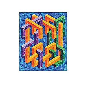 Stunning 3-D Quilts Simplified: Create Dimension with Color, Value & Geometric Shapes
