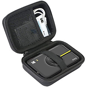 khanka Hard Travel Case Replacement for Kodak Step Touch 13MP Digital Camera & Instant Printer with 3.5 LCD Touchscreen (Black zipper)