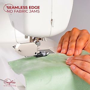 2024 Upgraded Open Toe Walking Foot W/Guide Plus Bonus 1/4" Quilting Foot - Fits Brother, Singer Sewing Machines