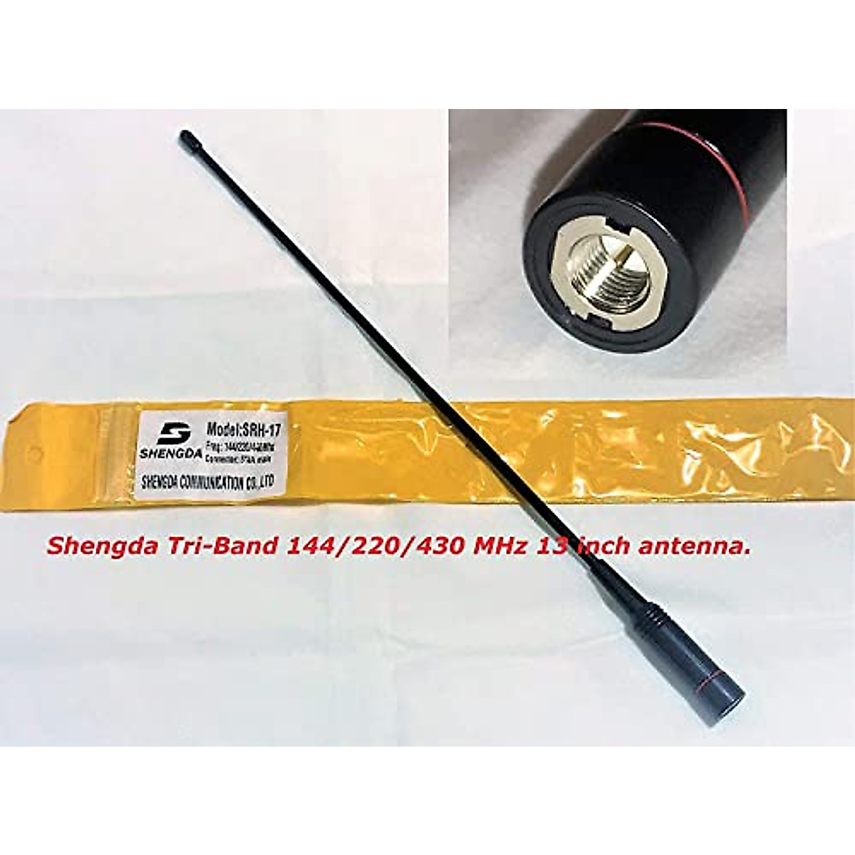 TYT TH-350 Tri-Band Radio 2 Meter, 1.25 Meter (220MHz), 70cm (440 MHz) Analog Radio with Tri-Band Antenna Ship from US only