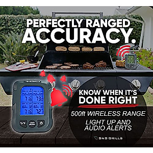 SnS-500 Digital Thermometer from SnS Grills