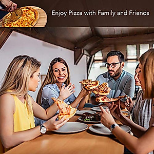 Pizza Cutter Wheel - Premium Kitchen Pizza Cutter - Super Sharp and Easy to Clean Pizza Slicer, Pizza Wheel, Cortador De Pizza, Black