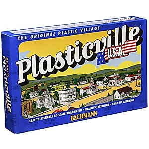 Bachmann Trains - PLASTICVILLE U.S.A. BUILDINGS – CLASSIC KITS - CONTEMPORARY HOUSE - HO Scale