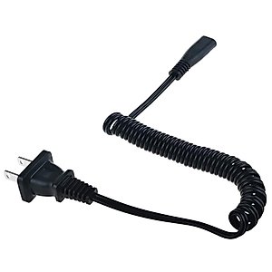 J-ZMQER Power Cord Lead Adapter Compatible with Remington Shaver TF200 TF300 TF400 TF500 TF600 TF700