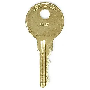 Steelcase FR417 Replacement Keys: 2 Keys