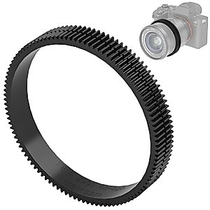 NEEWER PG008 Seamless Follow Focus Gear Ring 0.8 MOD for ø78-80mm Lens, Compatible with SmallRig Compatible with Tilta NEEWER Follow Focus for Canon Sony Nikon Fujifilm Panasonic Sigma Lens
