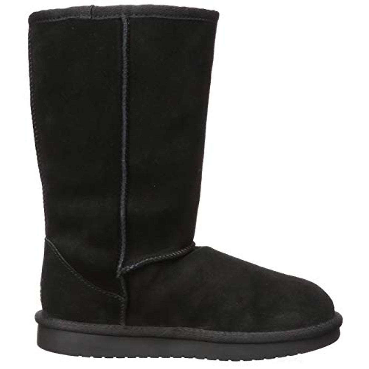 Koolaburra by UGG Girls' K KOOLA Tall Fashion Boot, Black, 03 Medium US Big Kid