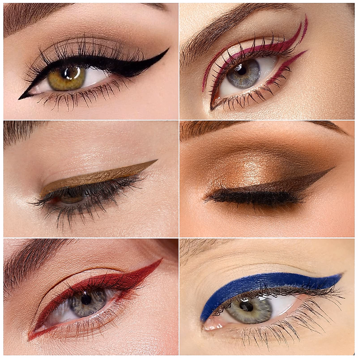 Boobeen Liquid Eyeliner Pen, Matte Eye Liner with Precision Tip, Long Lasting Eyeliner Pencil for Bold Eye Makeup, Glides on Smoothly