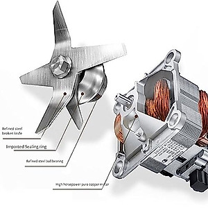 Blender Smoothie Maker Personal Electric Fruit Mixer with 6 Stainless Steel Blades for Superb Mixing USB Juice Blender Portable Juicer Cup for Ice, Frappe, Fruits and Vegetables BPA Free 380Ml (Color