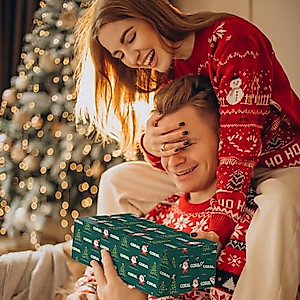 Custom Christmas Wrapping Paper for Kids with Name, Gift Wrapping Paper for Christmas Gifts Wrap, Christmas Wrapping Paper Jumbo Rolls for Adult, Personalized Christmas Wrapping Paper Clearance