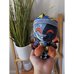 Youtooz FNAF Moon Plush 6" Inch Shoulder Rider, Collectible Soft Magnetic Moon Shoulder Rider Plushie from Five Night's at Freddys, By Youtooz FNAF Plush Collection