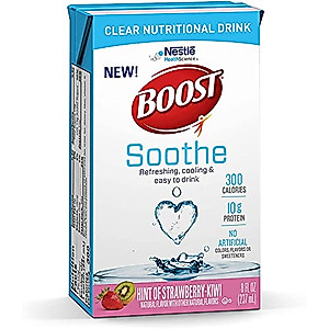 BOOST Soothe Nutritional Beverage, Strawberry Kiwi 8 Ounce (Pack of 27)