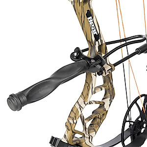 Bear Archery Legit Ready to Hunt Compound Bow Package for Adults & Youth, Right Hand, Mossy Oak Bottomland