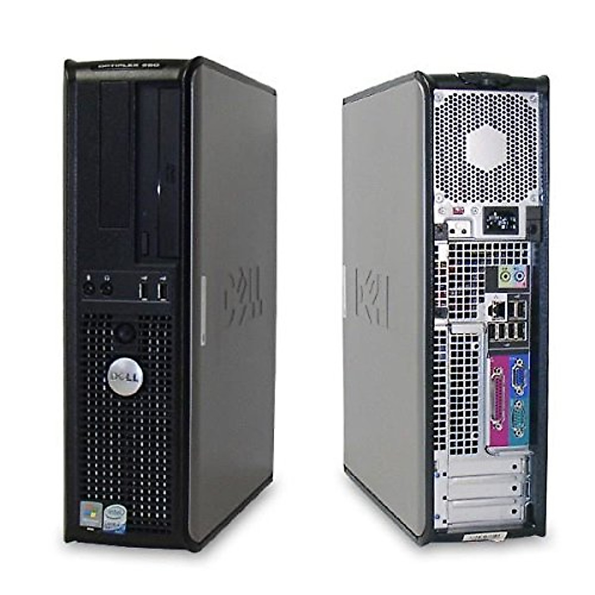 Fast Dell Optiplex Windows 10 Desktop Computer Core 2 Duo 4GB Ram DVD, 17" (Brands Vary) LCD, New Mouse, Keyboard and Wifi Adapter- Desktop Computer Bundle