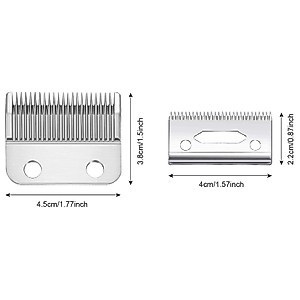 ROMONIX Adjustable Clippers Blades, 2 Hole Hair Trimmer Replacement Blade for Romonix RM-101