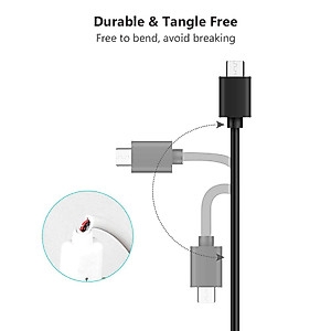 USB Charging Cable Charger Cord Compatible for TREBLAB FX100 HD77 HD7,BUGANI M83,AOMAIS GO,iFox iF012 Bluetooth Speakers Power Cord