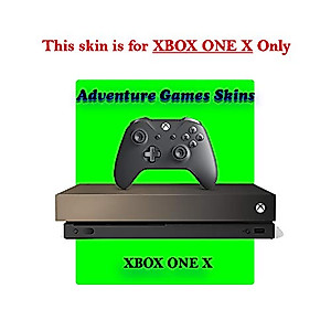 Adventure Games - XBOX ONE X - Captain Marvel - Vinyl Console Skin Decal Sticker + 2 Controller Skins Set