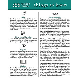 Unique Loom Lyon Collection Area Rug - Kennedy (3' 3" x 5' 3" Oval, Black/ Green)