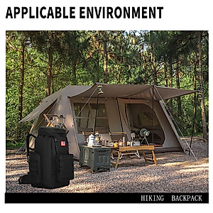 Extra Large Durable Hiking Backpack, [2022 Upgraded]Waterproof Camping Backpack 60l70l85l Rucksack Backpack Military For Men