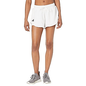 adidas Women's Club Tennis Shorts, White, Large