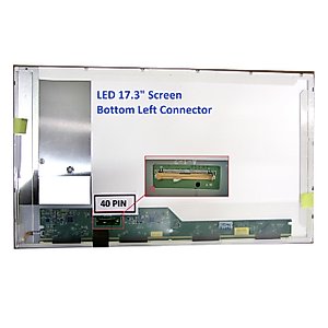 HP EliteBook 8760w Laptop Screen 17.3 LED Bottom Left WXGA++