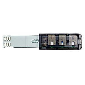 OWLEEN 6 Slot Adapter Multi Reader Mini SIM Nano with Control Switch for Android