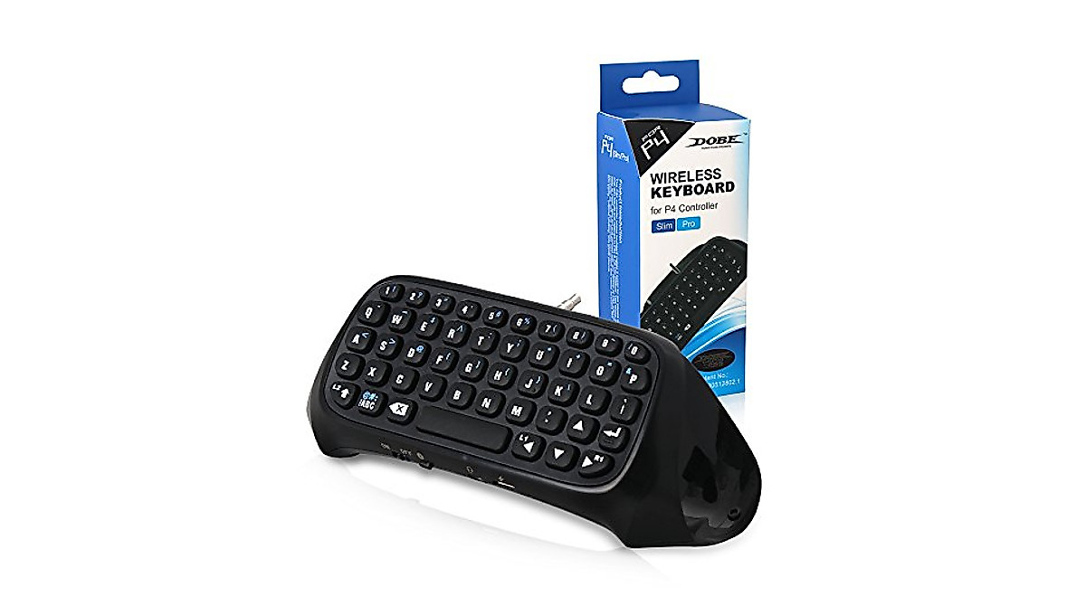 Wireless PS4 Controller Keyboard - RALAN Bluetooth Message Keyboard