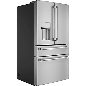 Cafe CVE28DP2NS1 27.6 Cu.Ft. Stainless 4-Door French Door Refrigerator Title