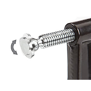 TEKTON 4 Inch Malleable Iron C-Clamp | 4017