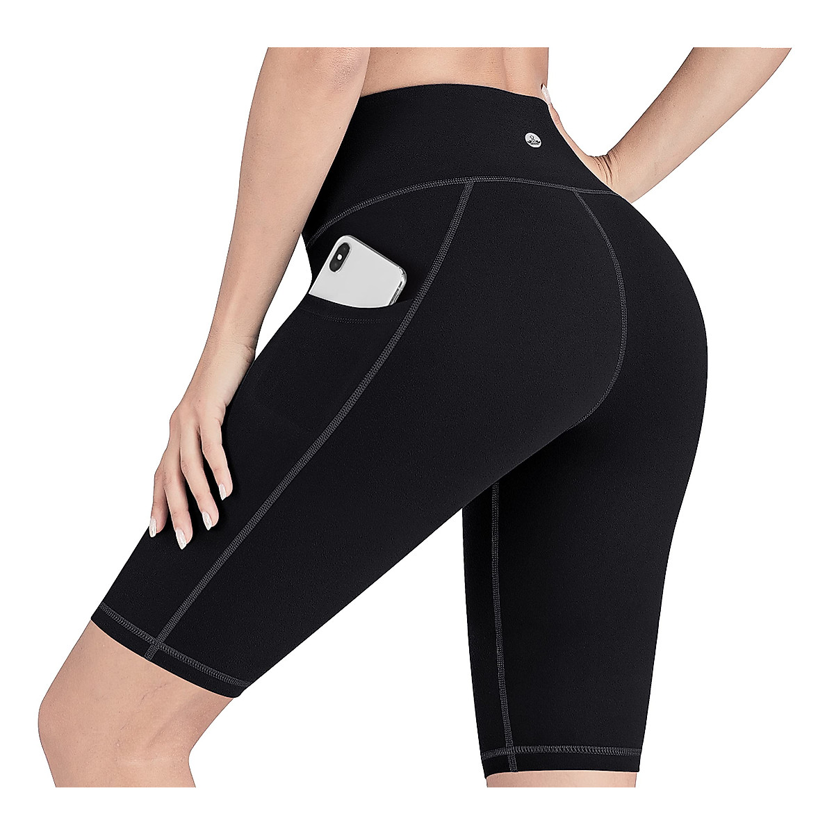 Heathyoga Biker Shorts Women High Waist Yoga Shorts for Women Workout Shorts with Pockets Athletic Shorts Gym Shorts