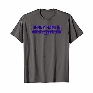NASCAR - Denny Hamlin - Distressed Stamp T-Shirt