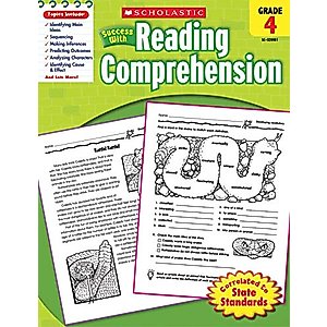 Scholastic Success With Reading Comprehension, Grade 4