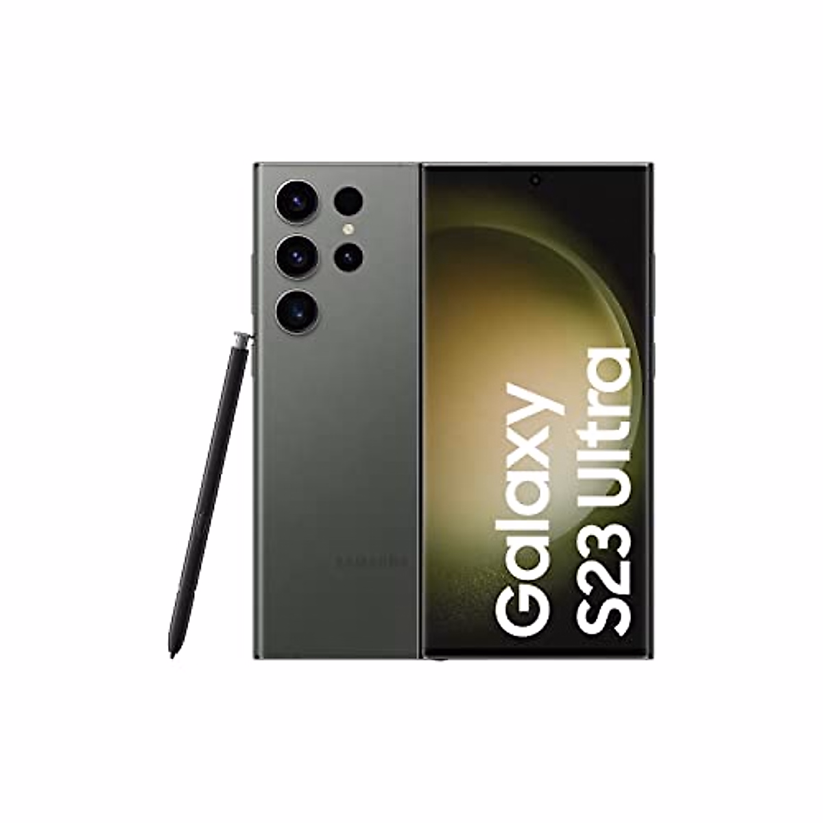 SAMSUNG Galaxy S23 Ultra 5G SM-S918B/DS 256GB 12GB RAM, 200 MP Camera, Factory Unlocked, NGP Wireless Charger Included – Green