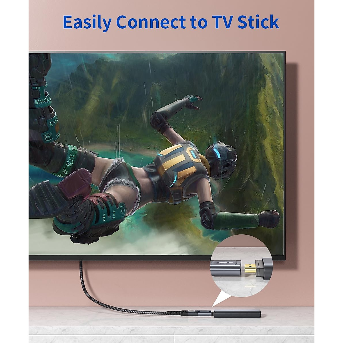 JSAUX HDMI Coupler Female to Female 2 Pack, 4K HDR HDMI Extension Connector Adapter Aluminum Alloy for HDTV, Roku Stick, Computer, PC, Monitor, Laptop, Projector, DVD Player, PS 4/3(Grey)