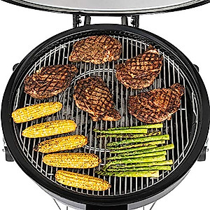 Weber Summit Kamado S6 Charcoal Grilling Center, Black