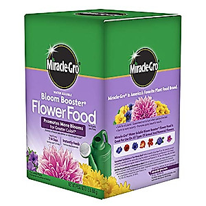 Miracle-Gro 1001921 Water Soluble Flower Food, 1.5 lb