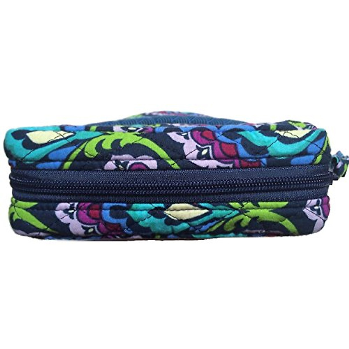 DIWI Quilted Bible Cover Large Sizes 10 X 7 X 2.75 Inches Good Book Case (L, C1 Blue Peacock)