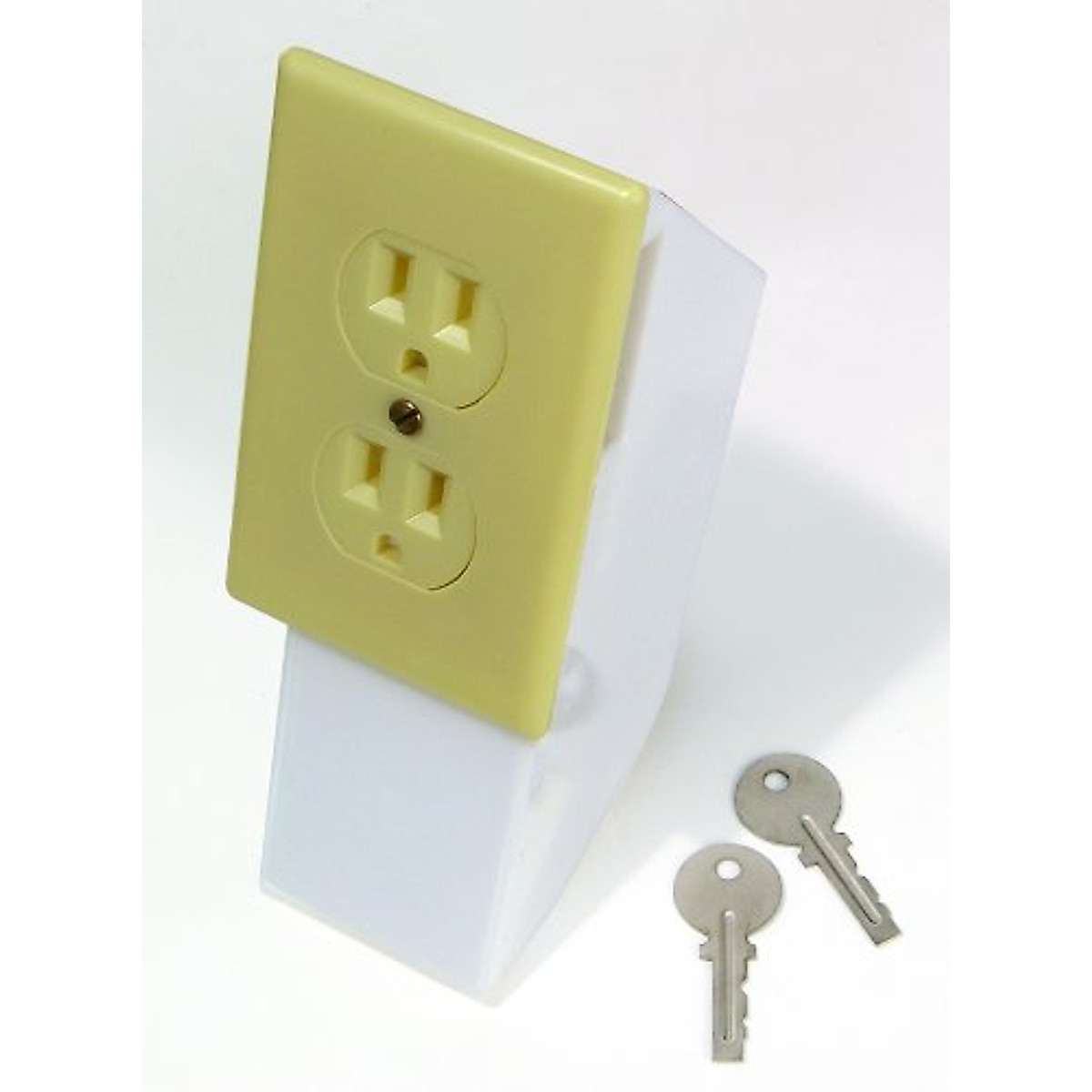 U.S. Patrol JH558 Hidden Wall Safe, 0.4 Ounce, Off White