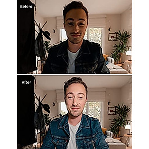 Lume Cube Broadcast Lighting Kit (Pack of 2) | Zoom Lighting, Webcam Light for Computer | Video Conference Lighting Kit for Laptop with Adjustable Brightness & Color Temp, Tripod & Mount Included