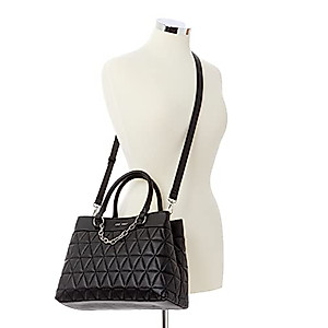 NINE WEST Judilee Satchel Black One Size