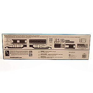 AMT 5-Car Haulaway Trailer 1/25th Scale Model Kit, White (AMT1193)