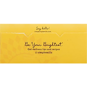 Simple Mills Organic Seed Crackers, Garlic & Herb - Gluten Free, Vegan, Healthy Snacks, Paleo Friendly, 4.25 Ounce (Pack of 1)