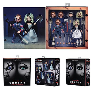 NECA - Bride of Chucky - 7" Scale Action Figure - Ultimate Chucky & Tiffany 2-Pack