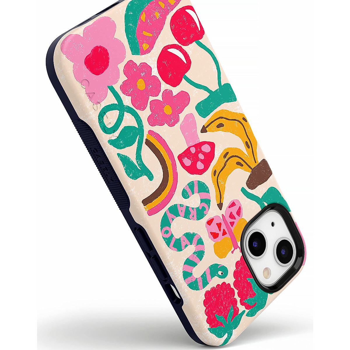 Casely iPhone 15 Plus Doodle Bug Crayola Crayon Bold Case - Compatible with MagSafe