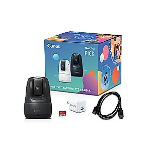 Canon PowerShot Pick Black Active Tracking PTZ Camera