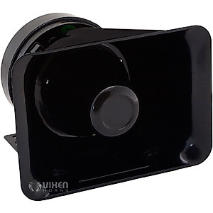 Vixen Horns Loud 100W Alarm Siren/PA/Public Address Speaker Black VXS9118