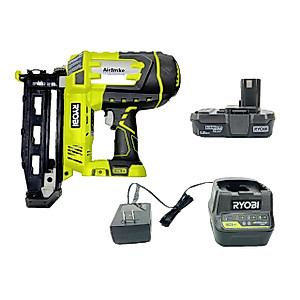 Ryobi 18V One+ Airstrike 16-Gauge 3/4"-2-1/2" Cordless Finish Nailer P325 - Battery & Charger Included