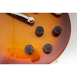 Musiclily Pro Imperial Inch Size Control Speed Knobs for USA Made Les Paul ES Style Electric Guitar, Gold (Set of 4)