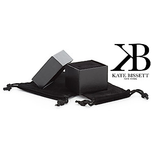 Kate Bissett Rhodium Plated to .925 Sterling Silver Bonded Princess Isabella Ring with Pink Ice Color CZ Size 8